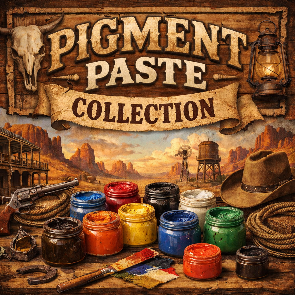 Pigment Paste Collection – Glaze Ranch Glitter